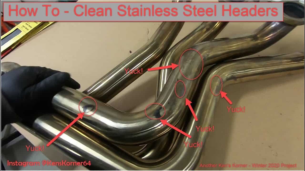 How To Clean Stainless Steel Headers | Cleanestor