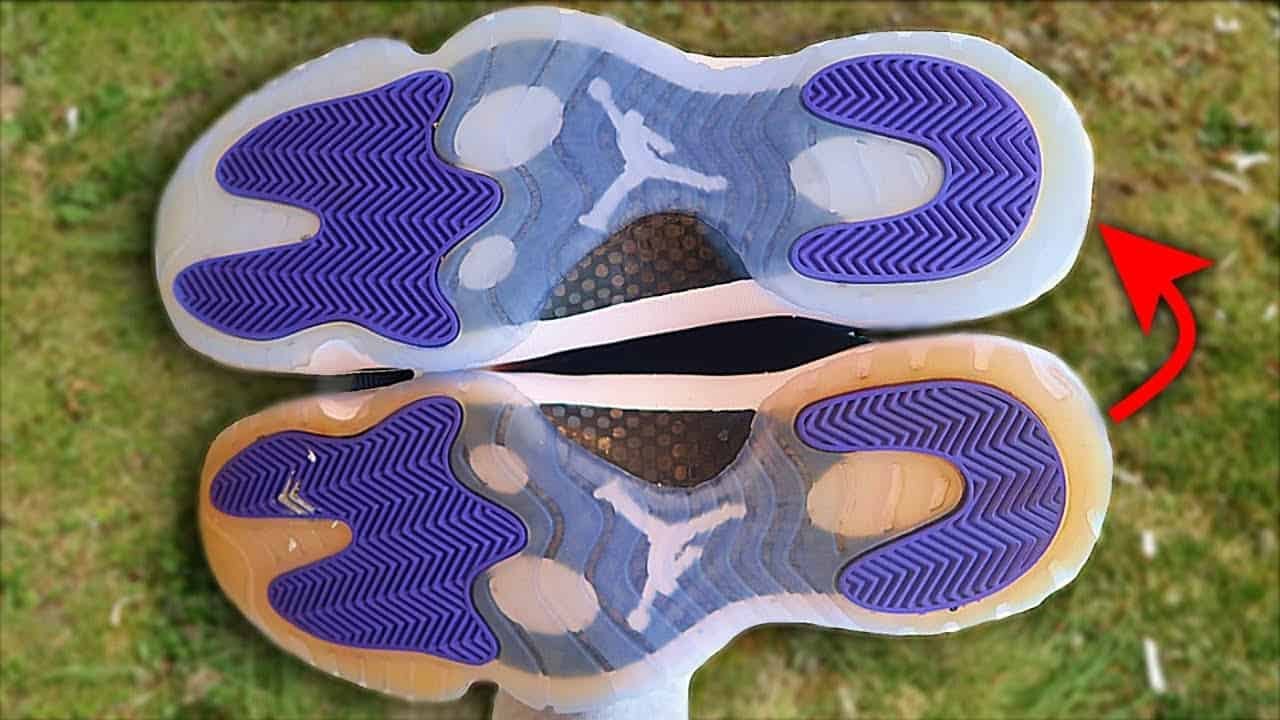 How To Clean Jordan 11 Soles | Cleanestor