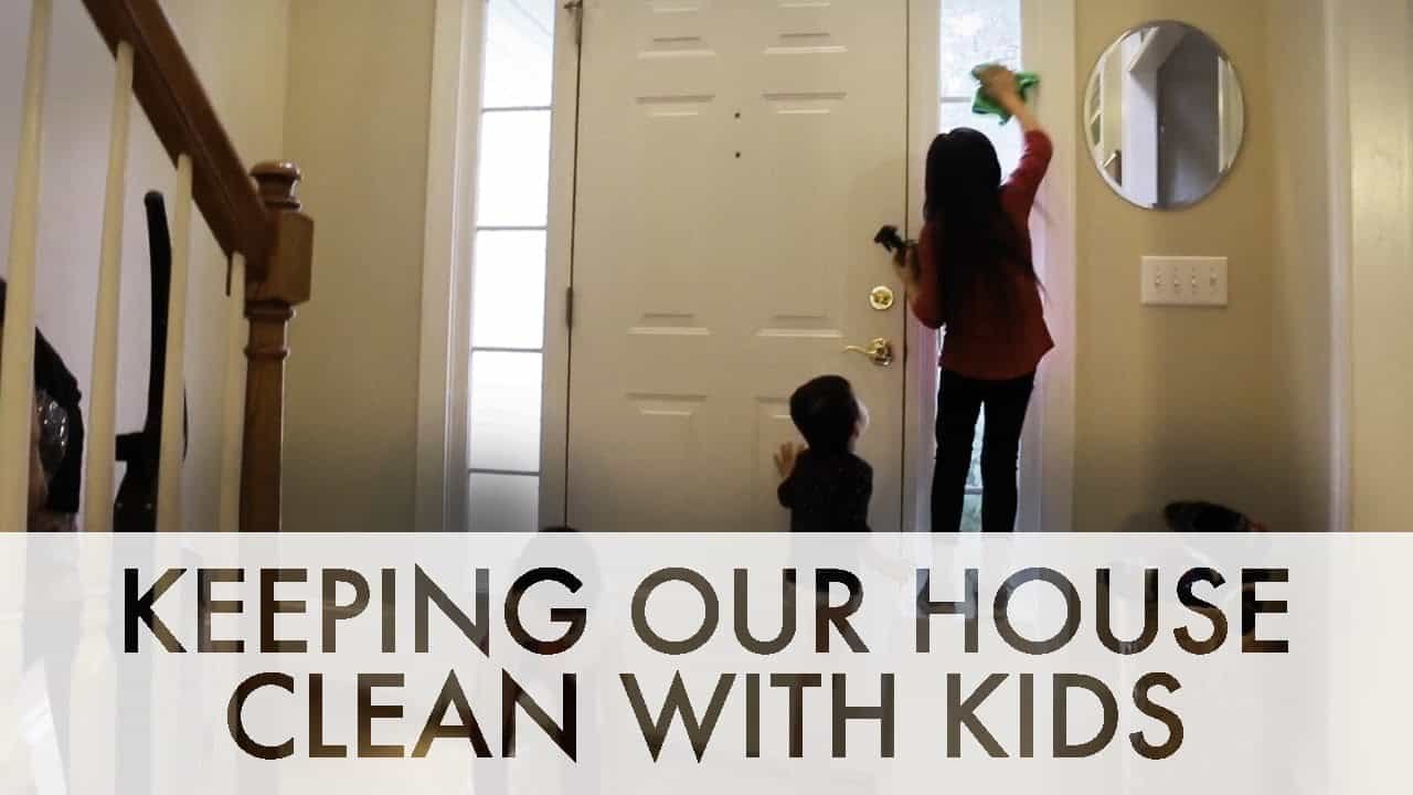 How To Keep A Clean House With A Big Family? | CleaNESTOR