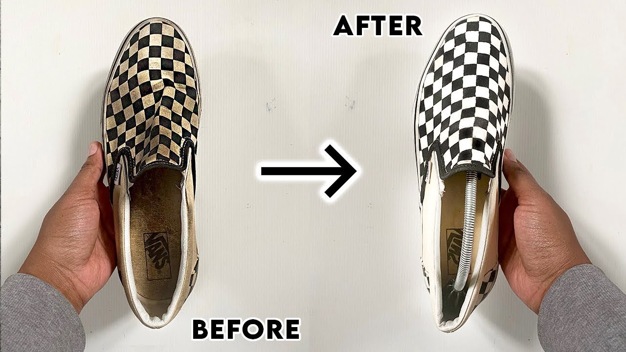How To Clean My Checkered Vans | Cleanestor