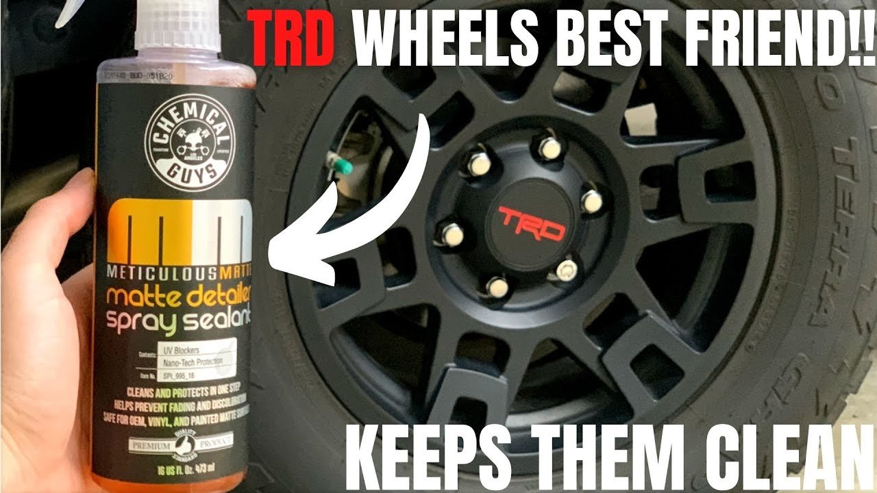 How To Clean TRD Pro Wheels | Cleanestor