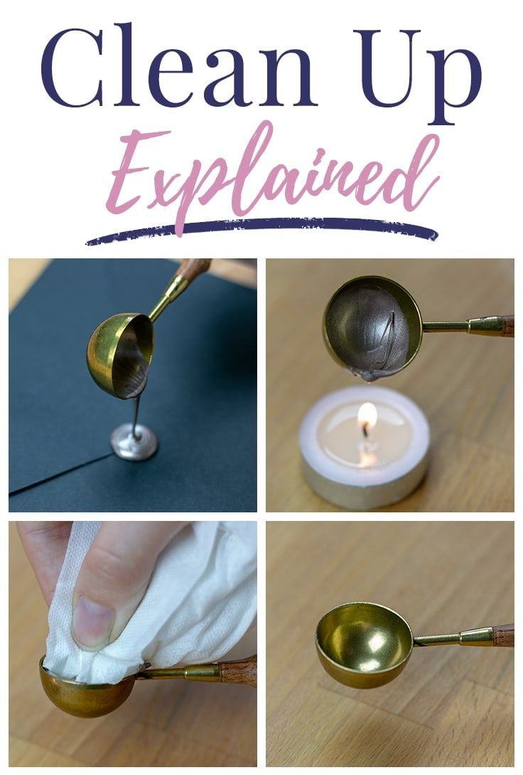 How To Clean Wax Seal Spoon | CleaNESTOR