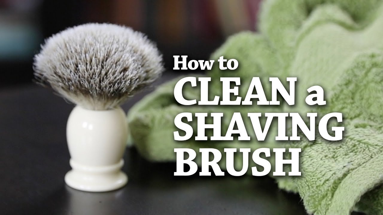 How To Clean A Shaving Brush | CleaNESTOR