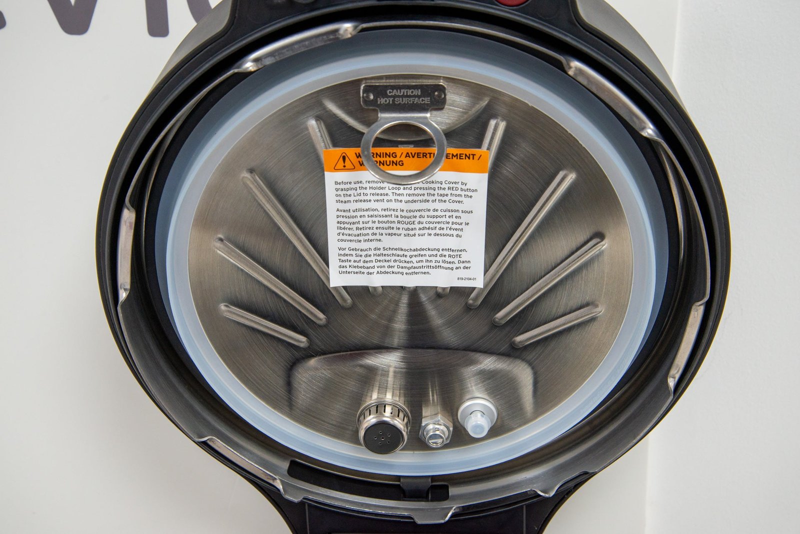 How To Clean Instant Pot Duo Crisp Lid | Cleanestor