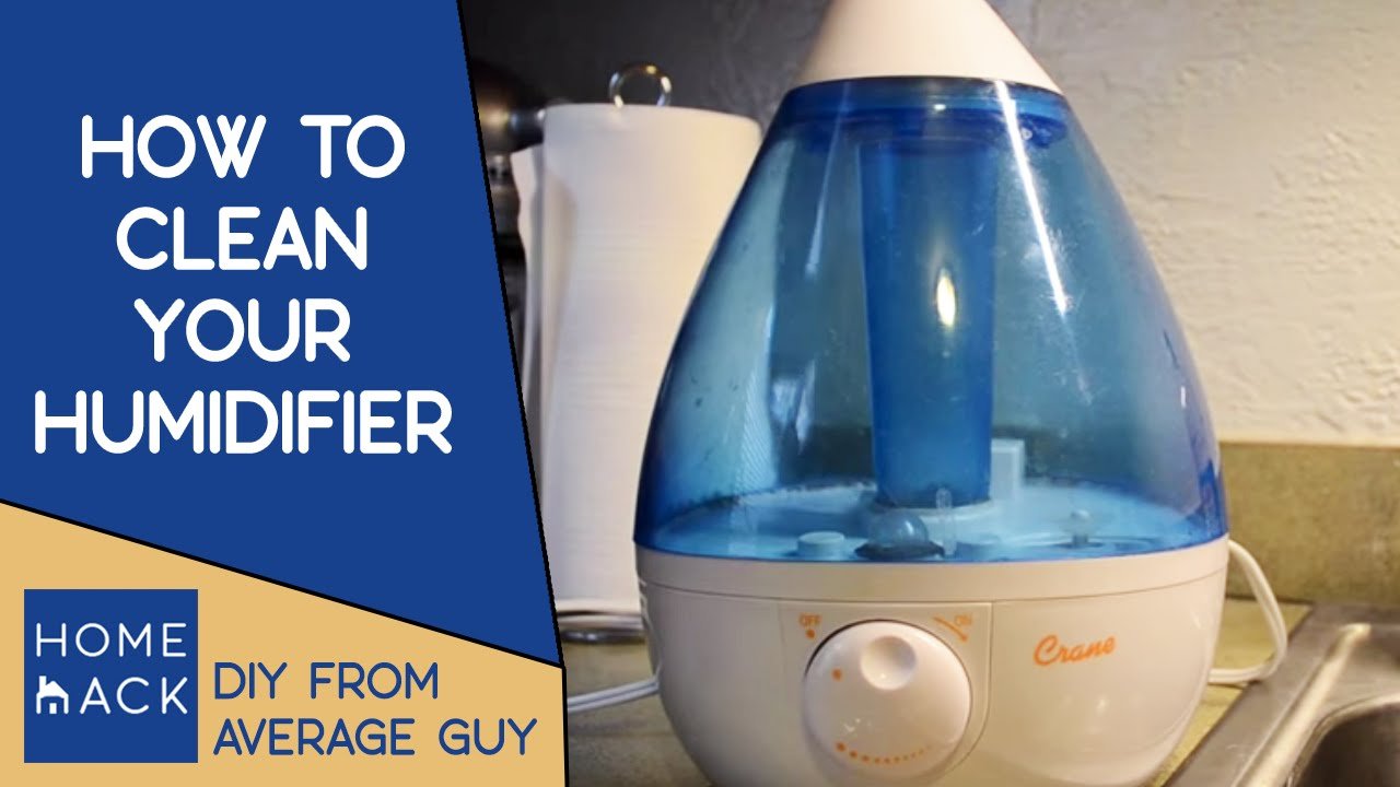 How To Clean Crane Cool Mist Humidifier | Cleanestor