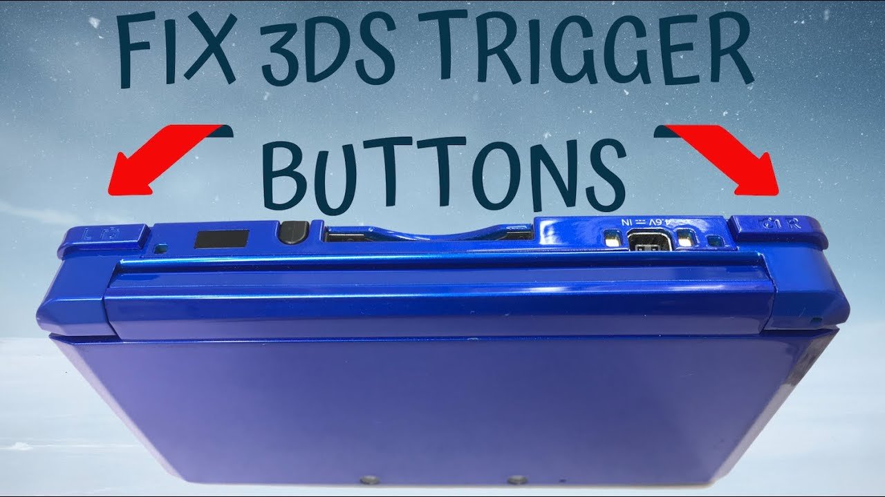 How To Clean 3DS Shoulder Buttons | CleaNESTOR