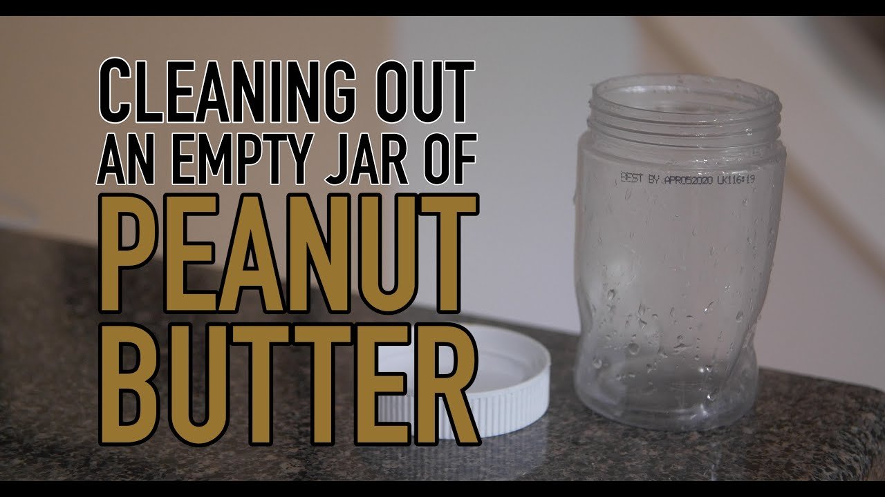 How To Clean A Peanut Butter Jar | CleaNESTOR