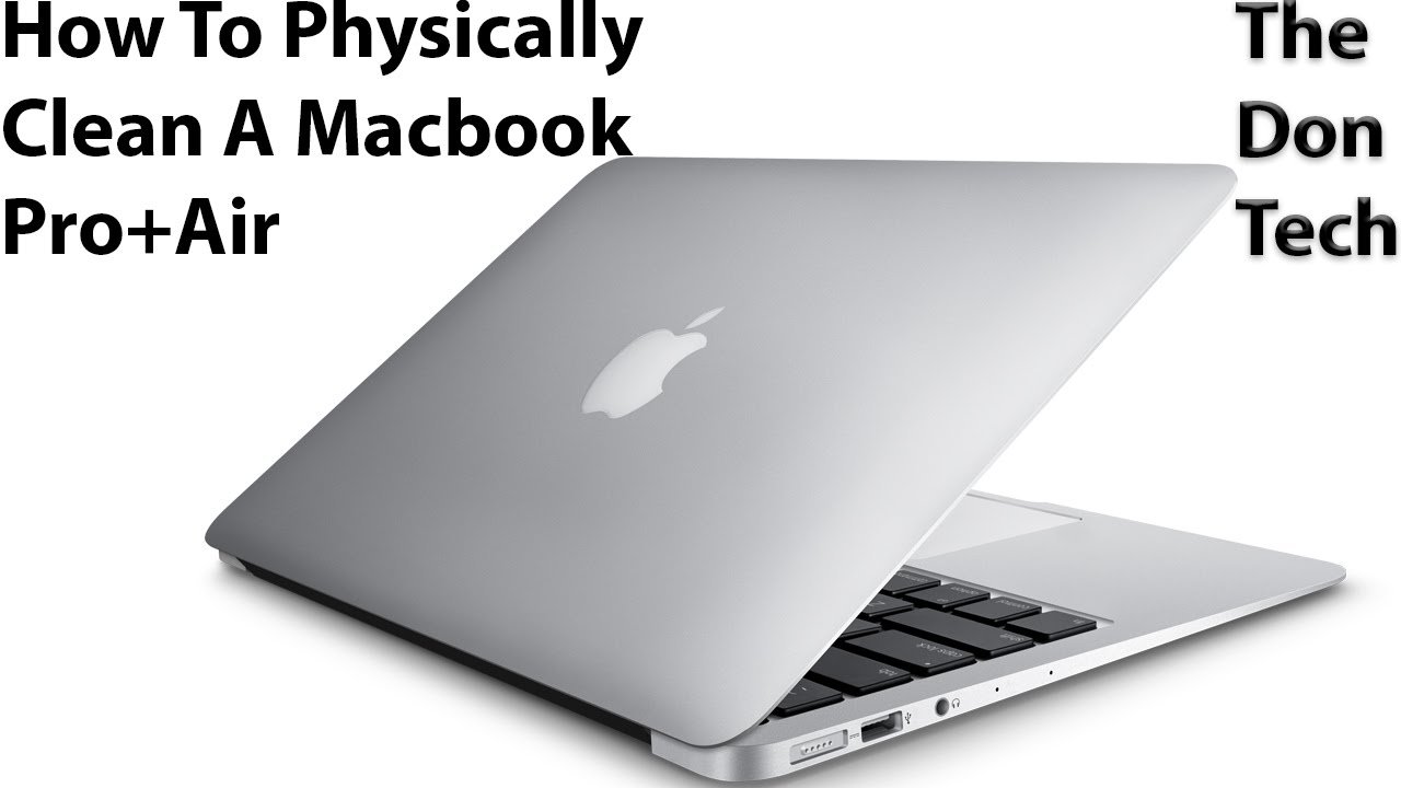 How To Clean MacBook Exterior | Cleanestor
