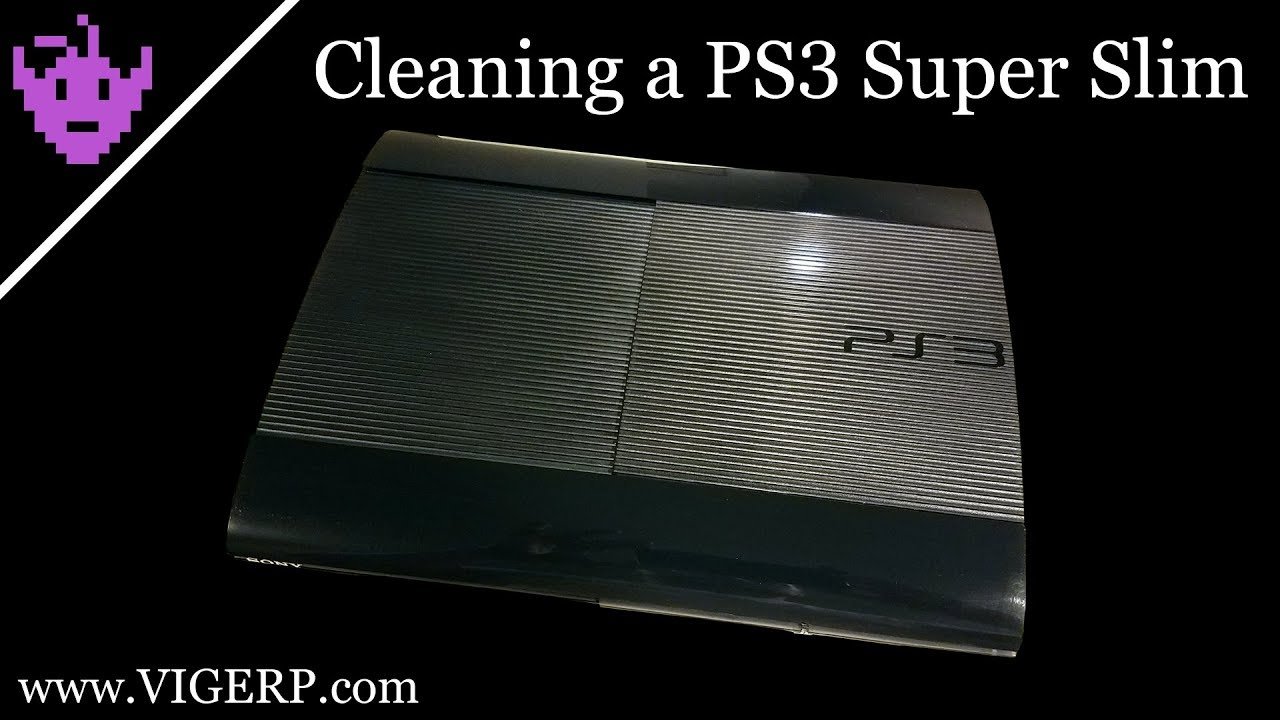 How To Clean PS3 Super Slim | Cleanestor