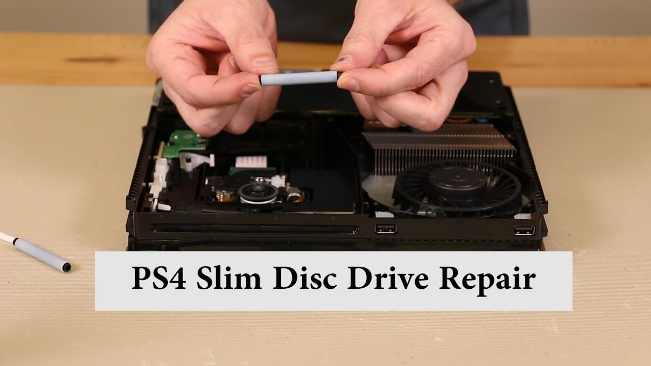 How To Clean PS4 Slim Disc Drive | Cleanestor